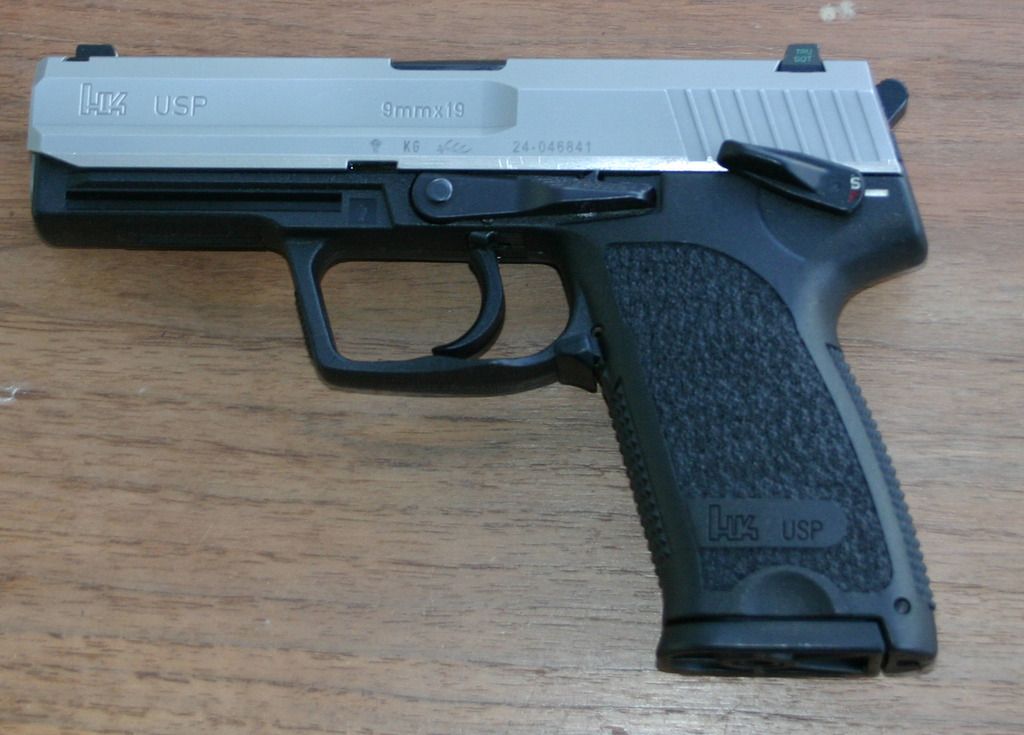 SOLD: HK USP 9mm with Matte Stainless Steel Slide | HKPRO Forums
