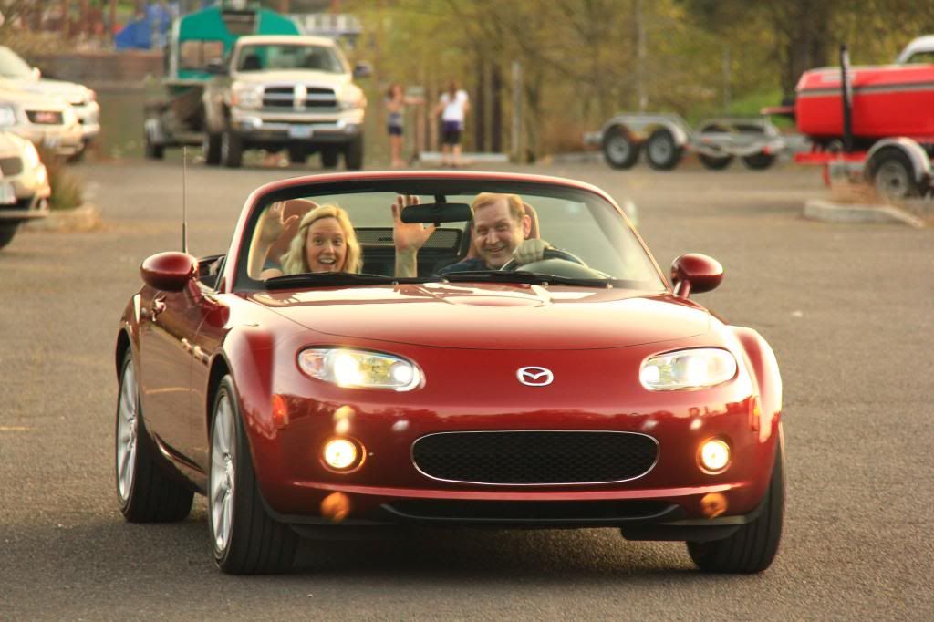 Warm weather, top down finally - MX-5 Miata Forum